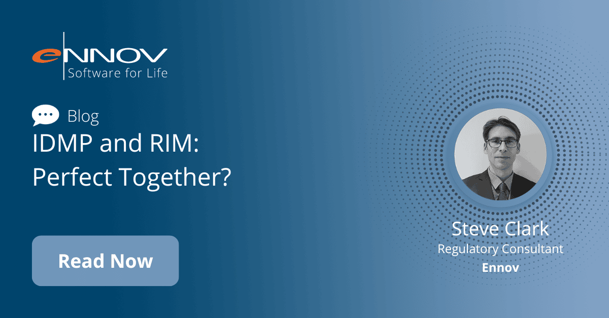 IDMP and RIM: Perfect Together?