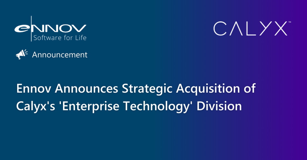 Ennov Announces Strategic Acquisition of Calyx's 'Enterprise Technology ...
