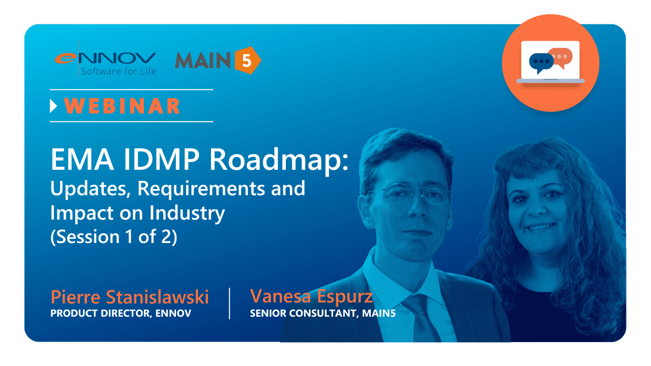 EMA IDMP Roadmap: Updates, Requirements and Impact on Industry (Session ...